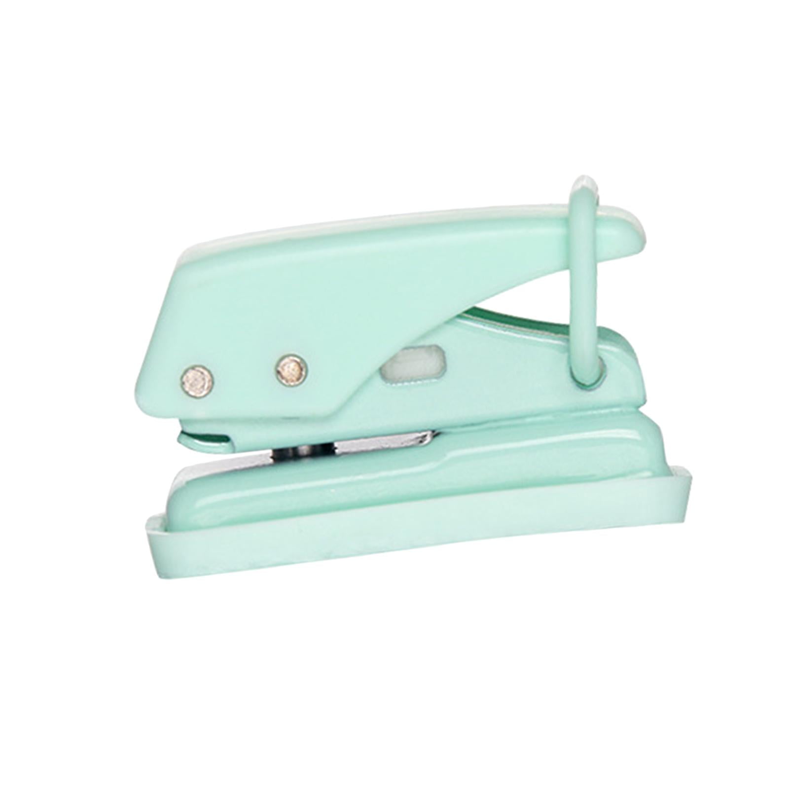 figatia Mini 1 Hole Paper Punch Tool 6mm Diameter Hole Easily Press ...