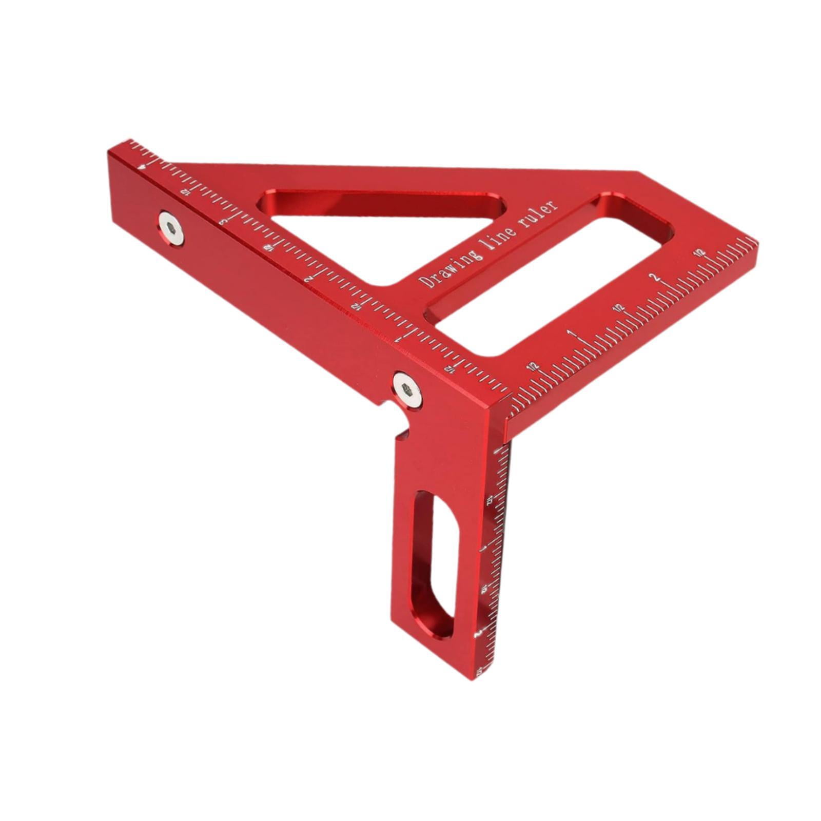 figatia Multi-angle Measuring Ruler 45/90 Degree Ruler High Precision ...