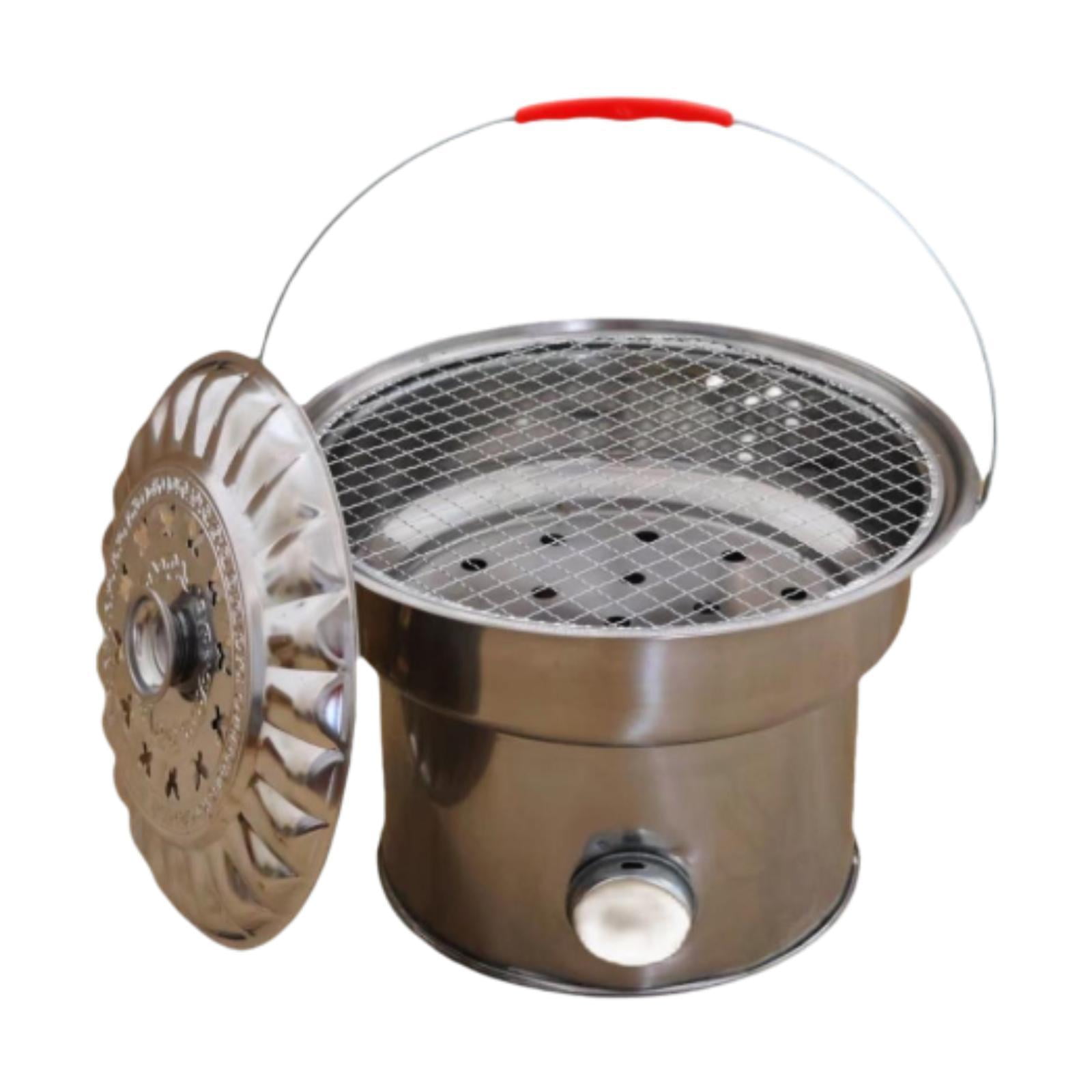 figatia Outdoor Fire Wood Fire Round BBQ Outdoor Heater s Portable ...