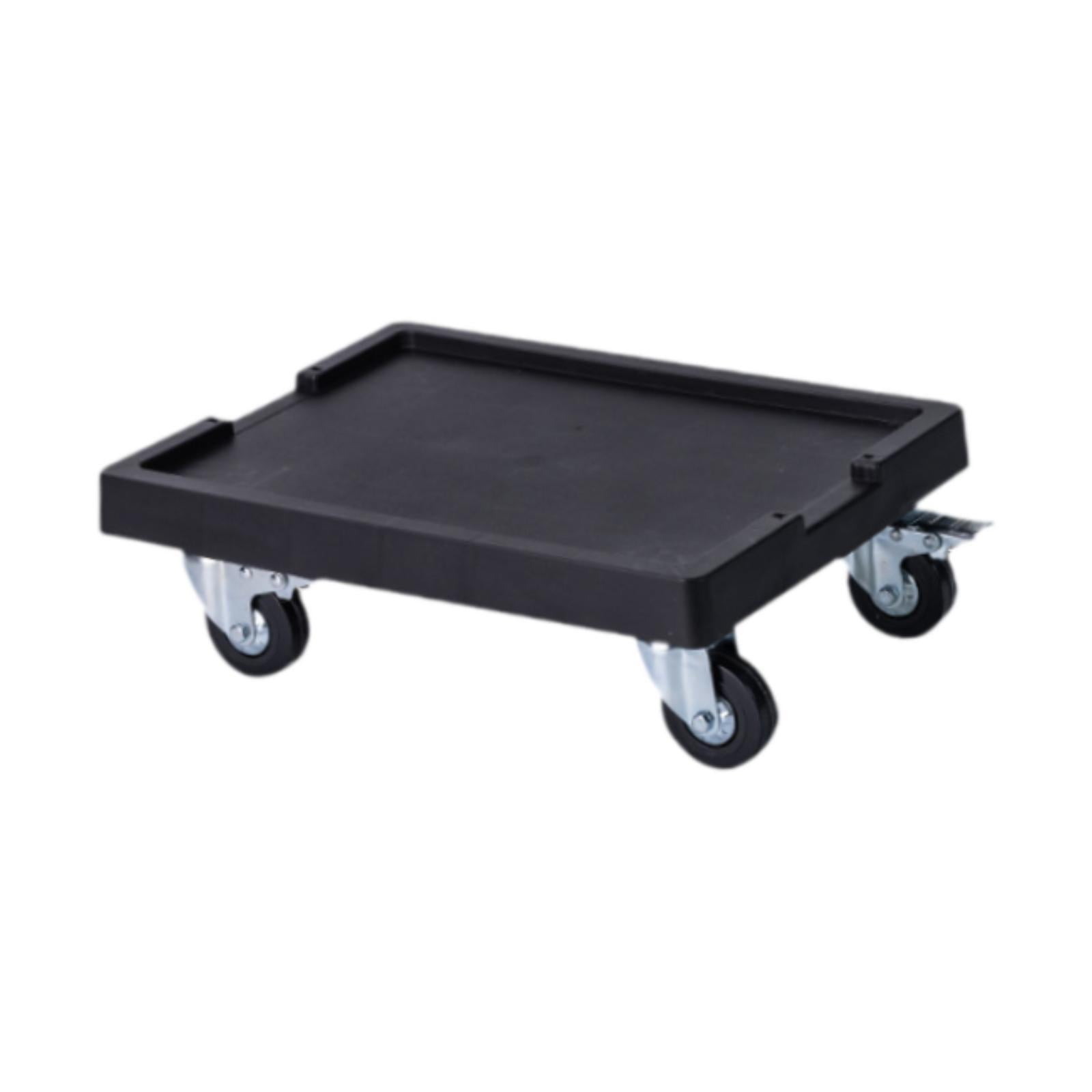 figatia Pallet Trolley Planter Stand with Wheel Movable Plantpot Tray ...