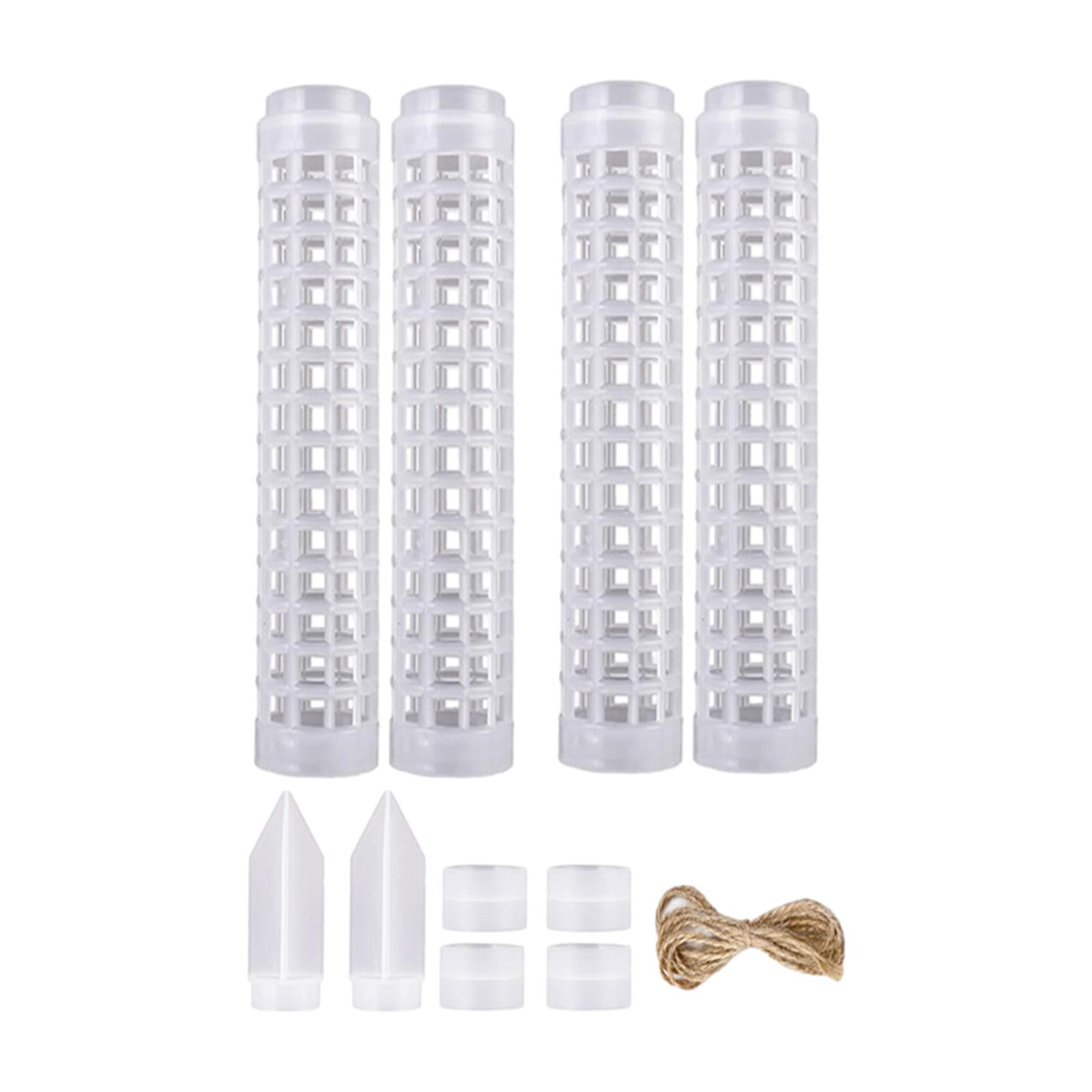 figatia Pole Stick 17.72inch with Hemp Rope Plant Stake Monstera Plant ...