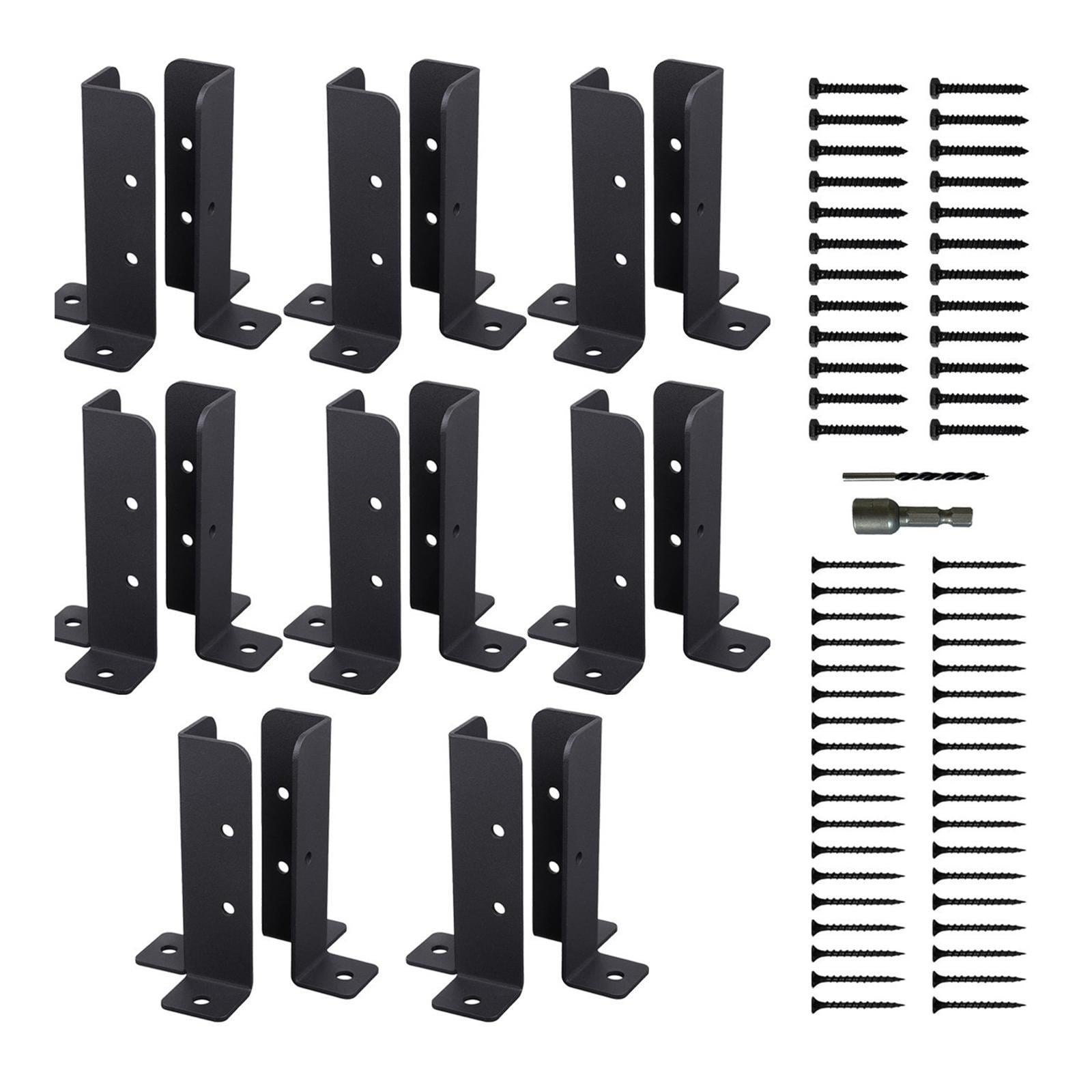 figatia Post Base Bracket Fence Post Anchor Bracket Deck Post Anchor ...