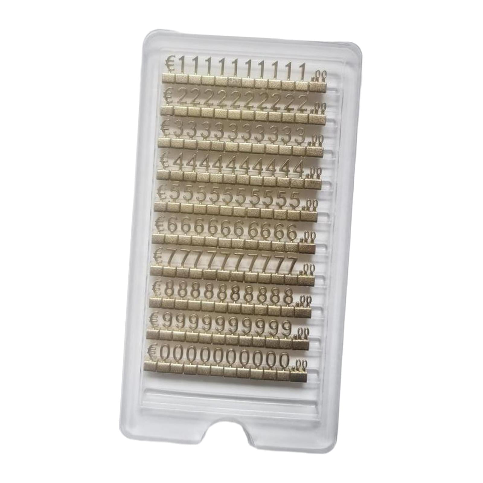 figatia Price Display Cube Price Display Tag Adjustable Elegant Sturdy ...