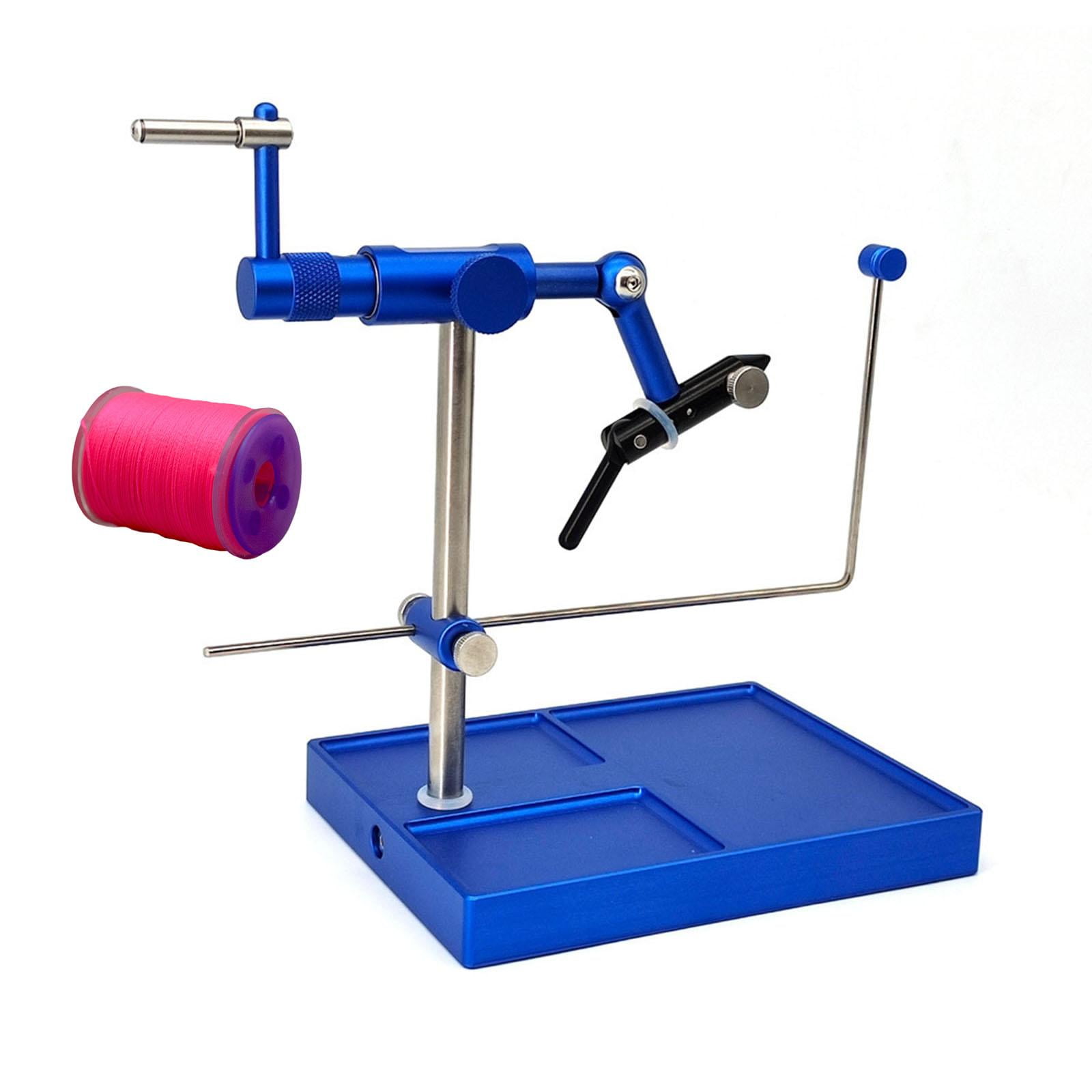 figatia Rotary Fly Tying Vise Fly Tying Station Fly Tying Clamp Vise ...