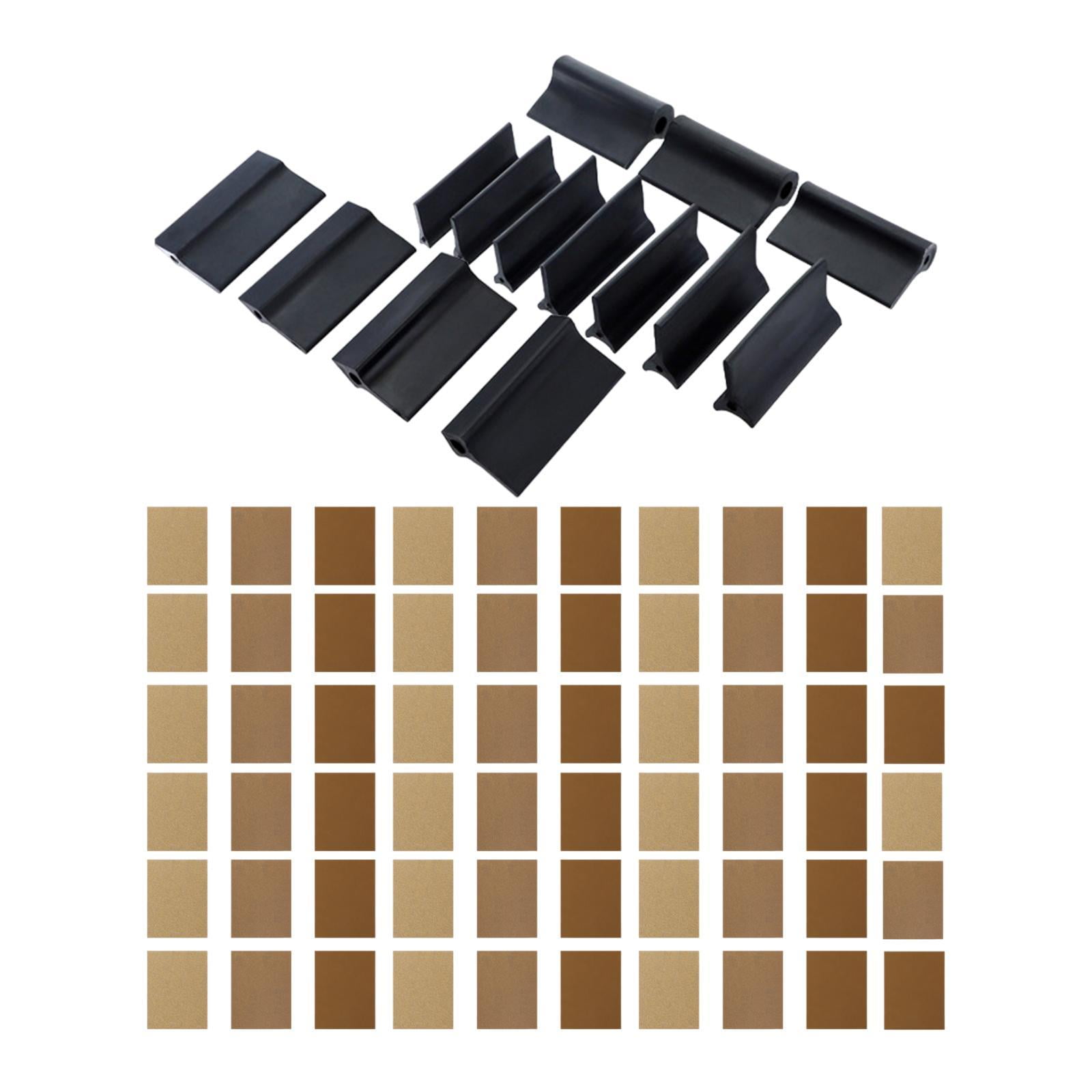 figatia Rubber Sand Paper Mats Angle Sanding Grips Set, Automobiles ...