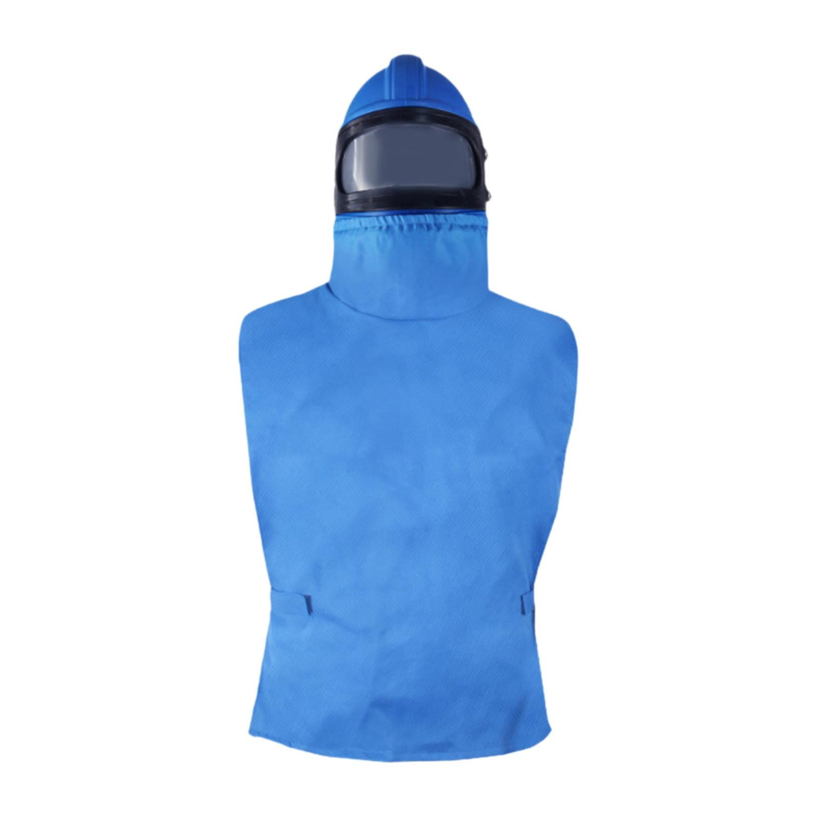 figatia Sandblast Helmet Sandblasting Hood with Cloak Professional ...