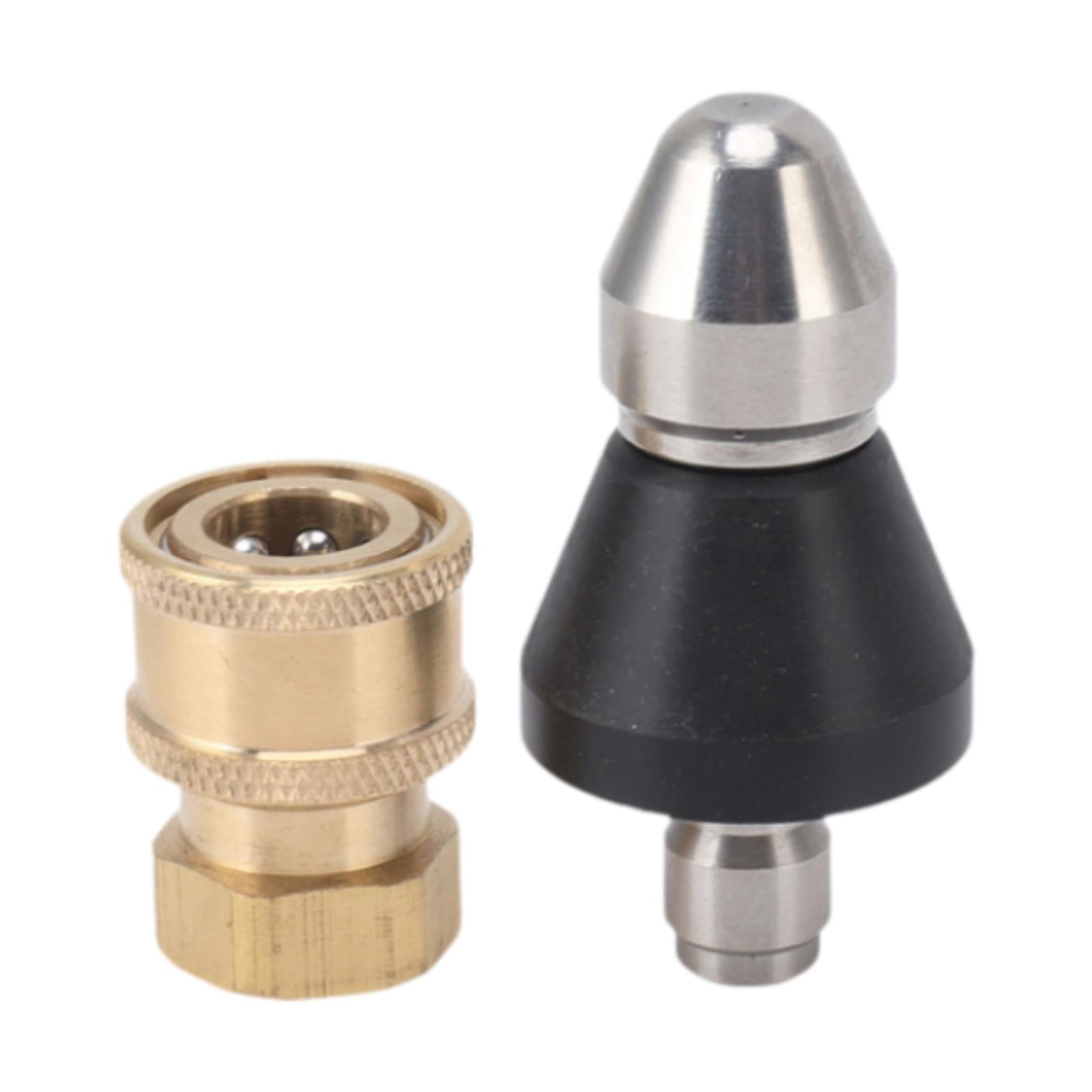 figatia Sewer Drain Jetting Nozzle Pressure Washer Sewer Kit Industrial ...