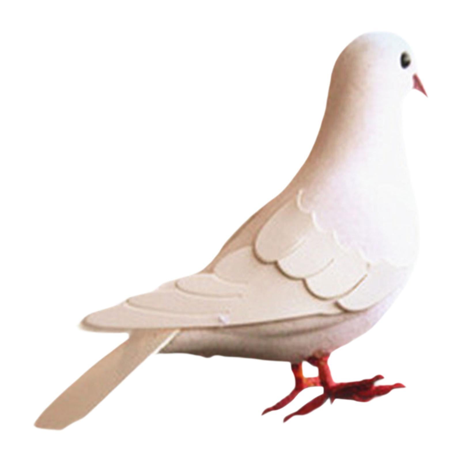 figatia Simulation Foam Pigeon Model Imitation Dust Miniature Statue ...