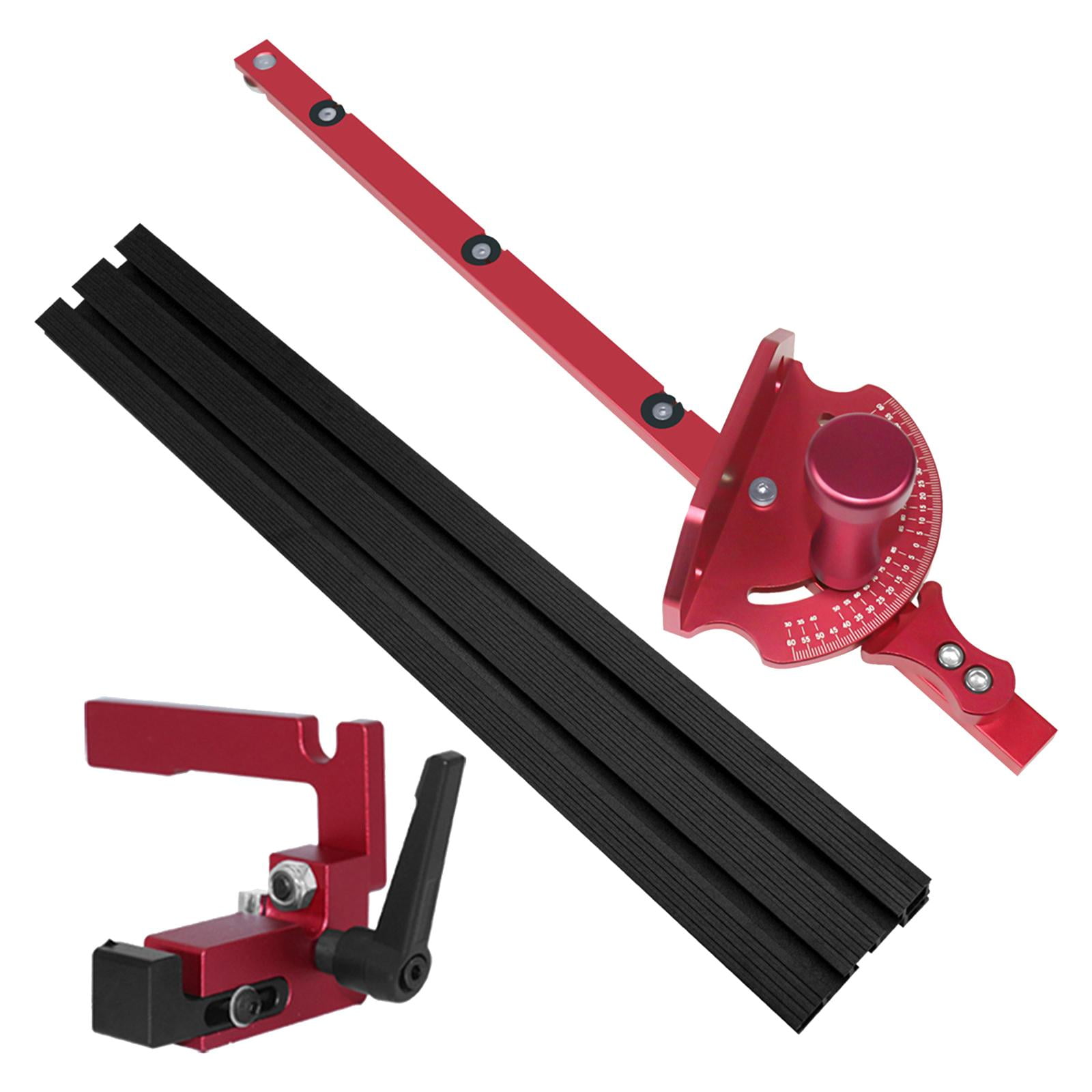 figatia Table Saw Miter Gauge Miter Bar Pivoting Locking Mechanism ...