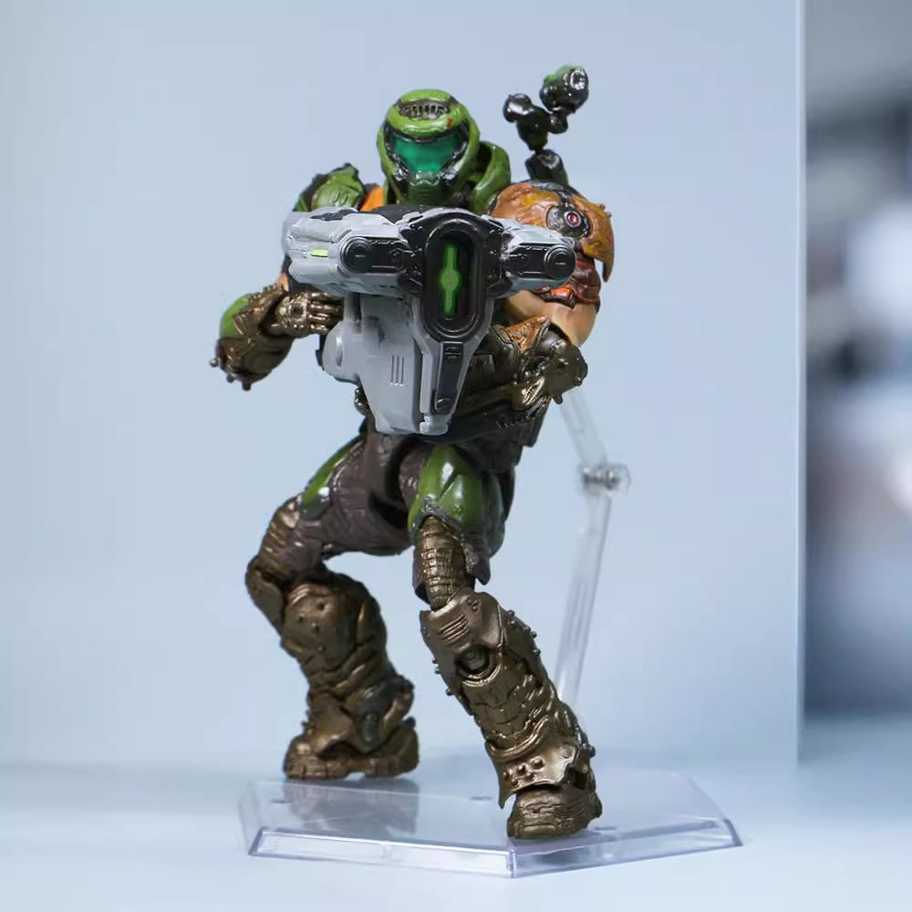 figma-140 Doom Eternal Slayer Movable Action Figure Model Ornament Gift ...