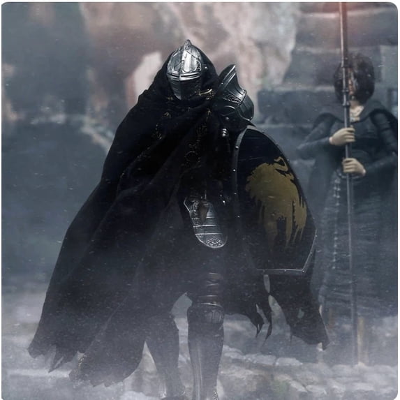 figma Demon's Souls Fluted Armor Custom Cape – 1/12 Scale Action Figure ...