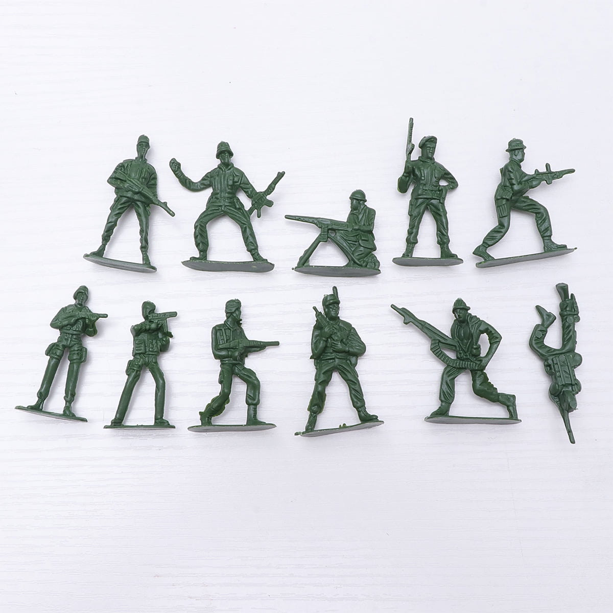 figures 144pcs 4.5CM Mini Plastic Soldiers Figures Static Model Men ...