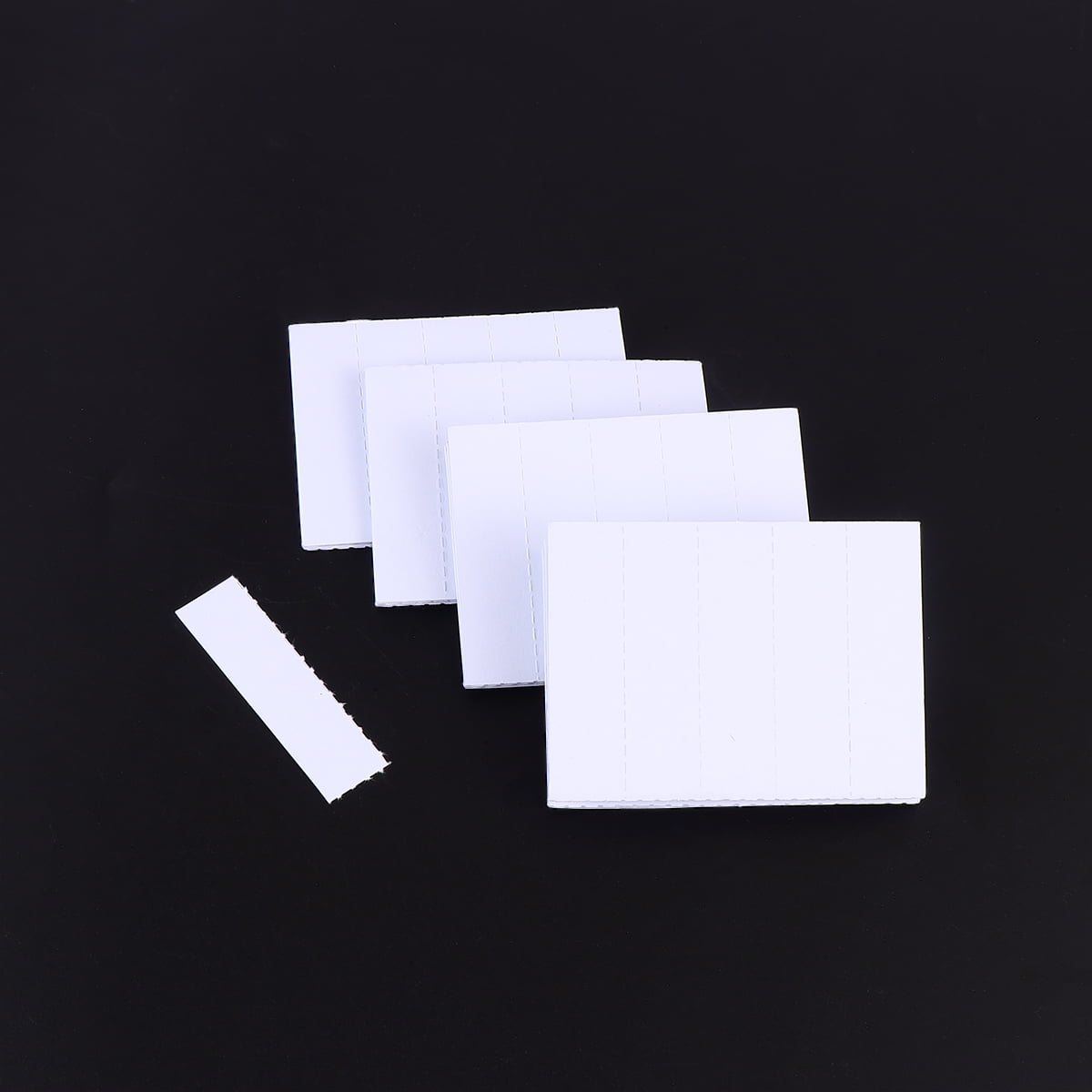 file folder labels 100pcs File Index Label Transparent Hanging Folder ...