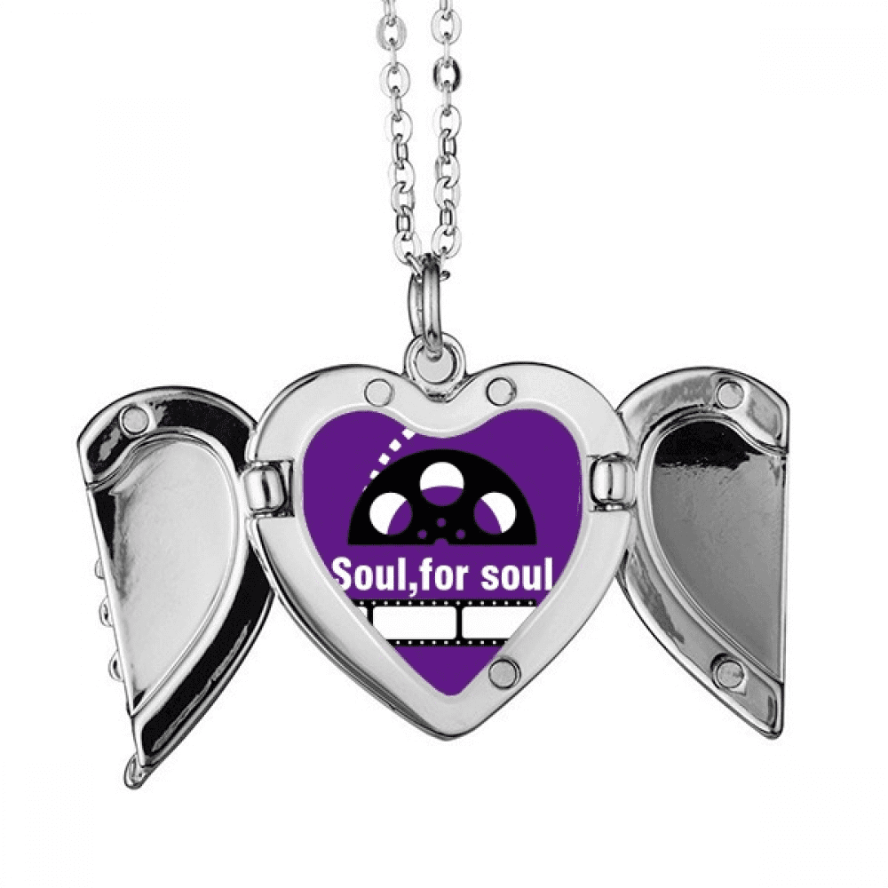 film words heart for heart angel wings necklpendant fashion - Walmart.com