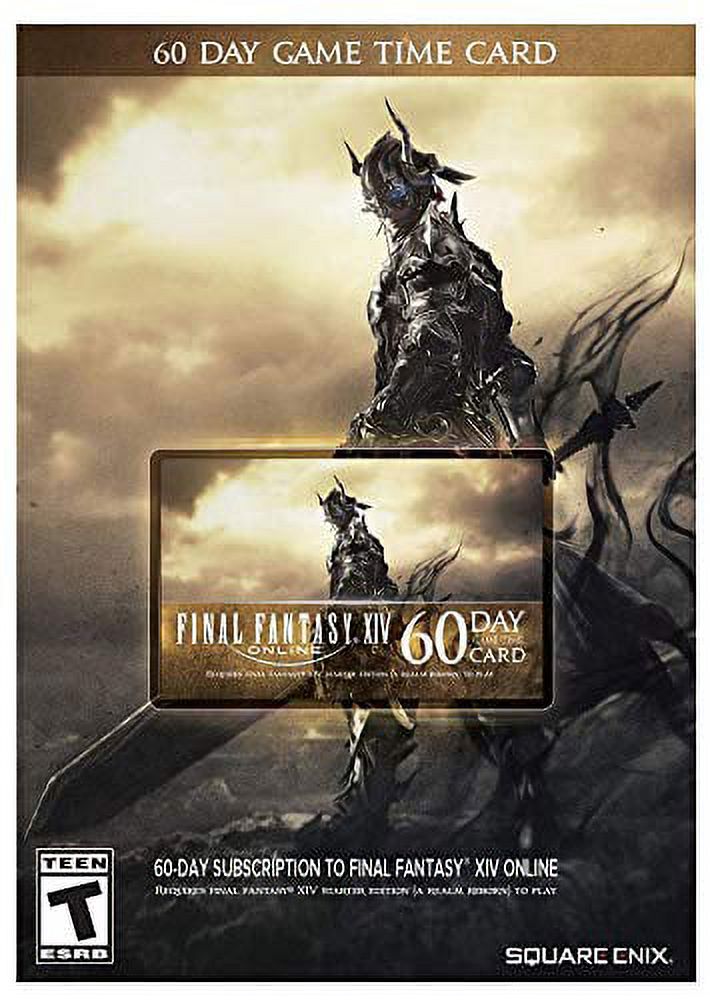 final fantasy xiv: a realm reborn 60 day time card - Walmart.com