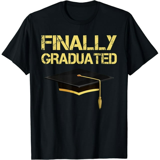 finally graduated graduation laureates graduate students T-Shirt ...