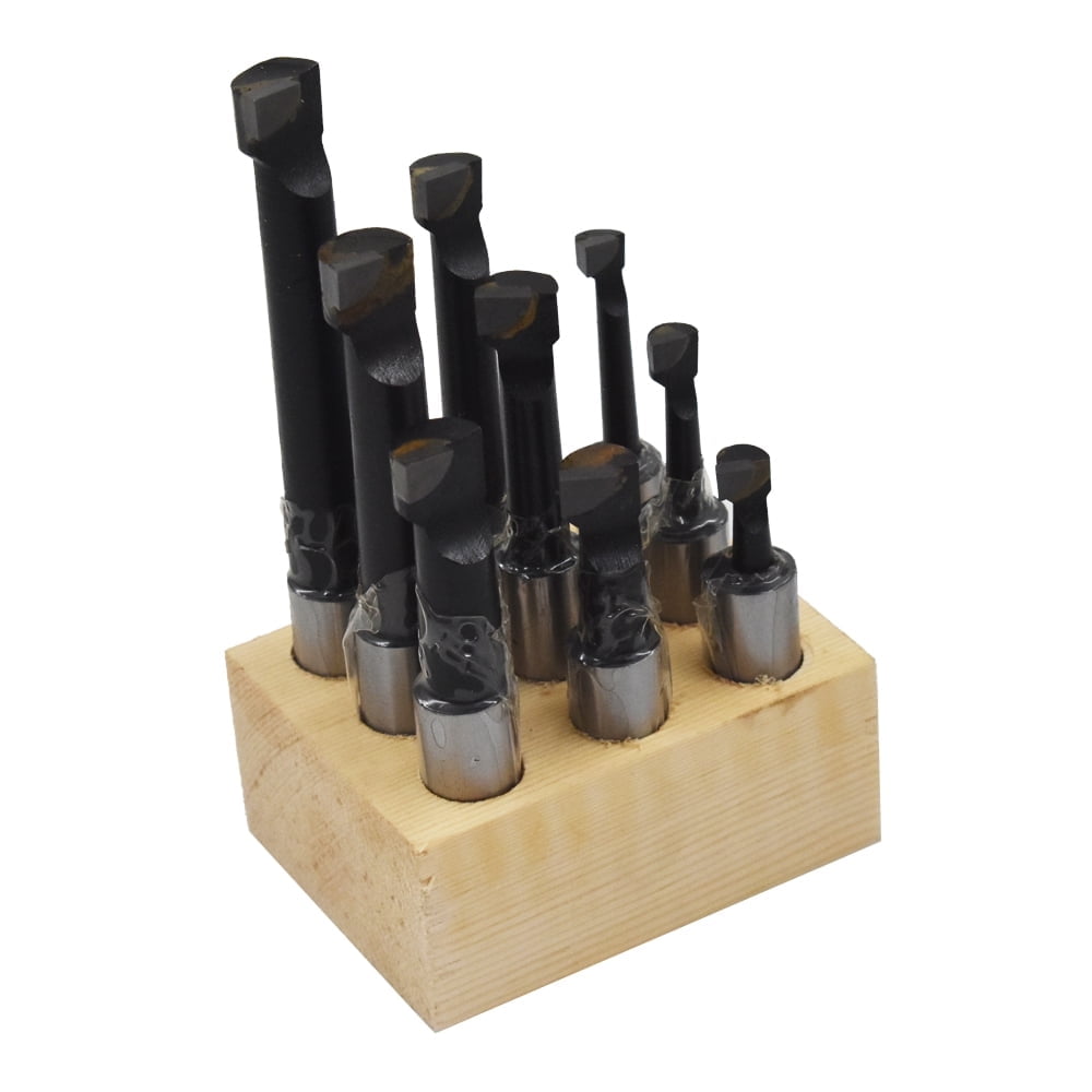 findmall 1/2" Boring Bar Set Pro Quality 9 Pcs Carbide Tipped Bars 1/2 ...