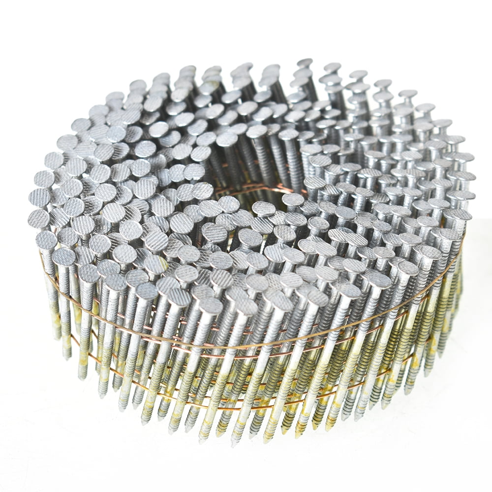 findmall 2-1/2-Inch x .092-Inch 15-Degree Collated Wire Coil Full ...