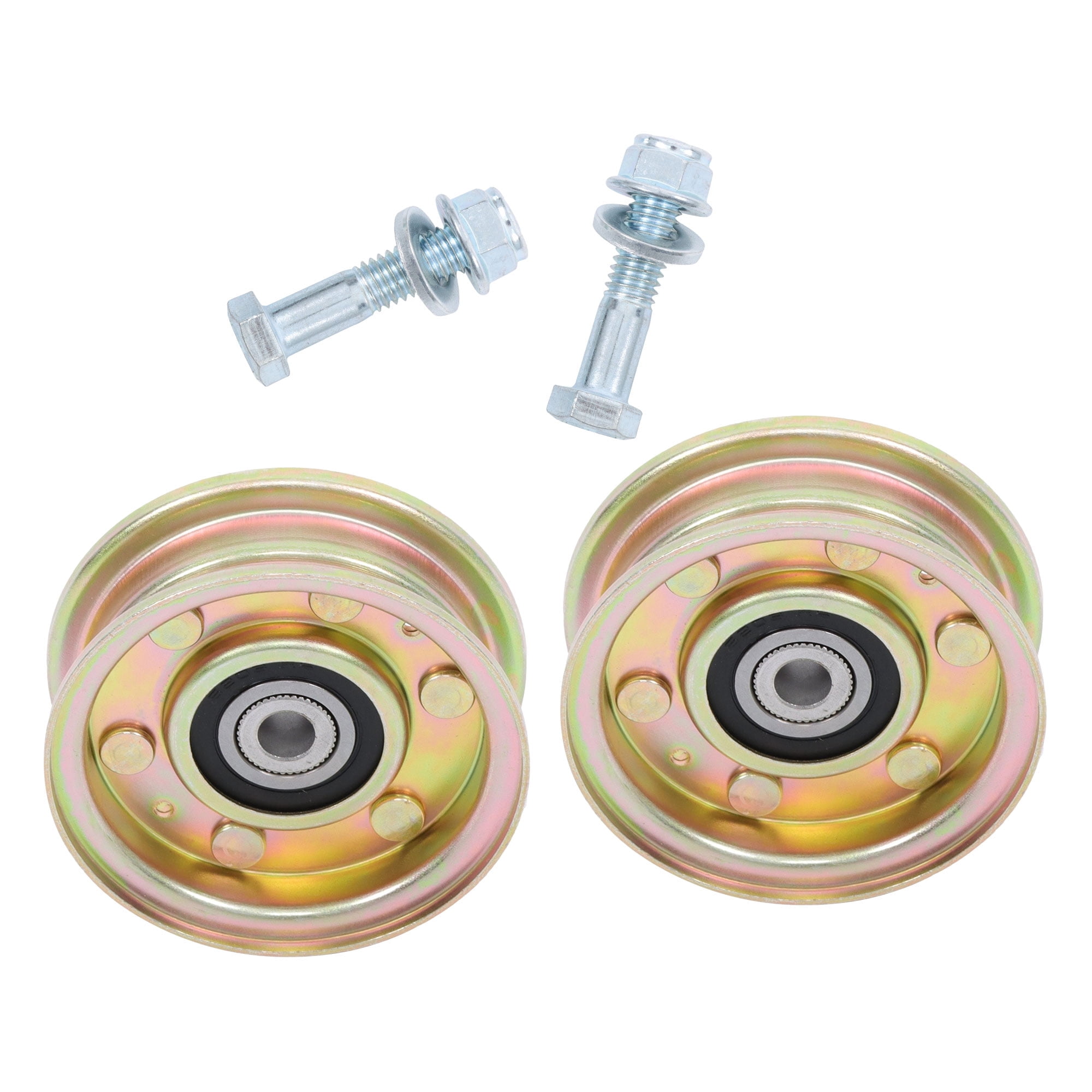 findmall 2 Pack Idler Pulley For Cub Cadet 756-04224 For MTD 756-0981A ...