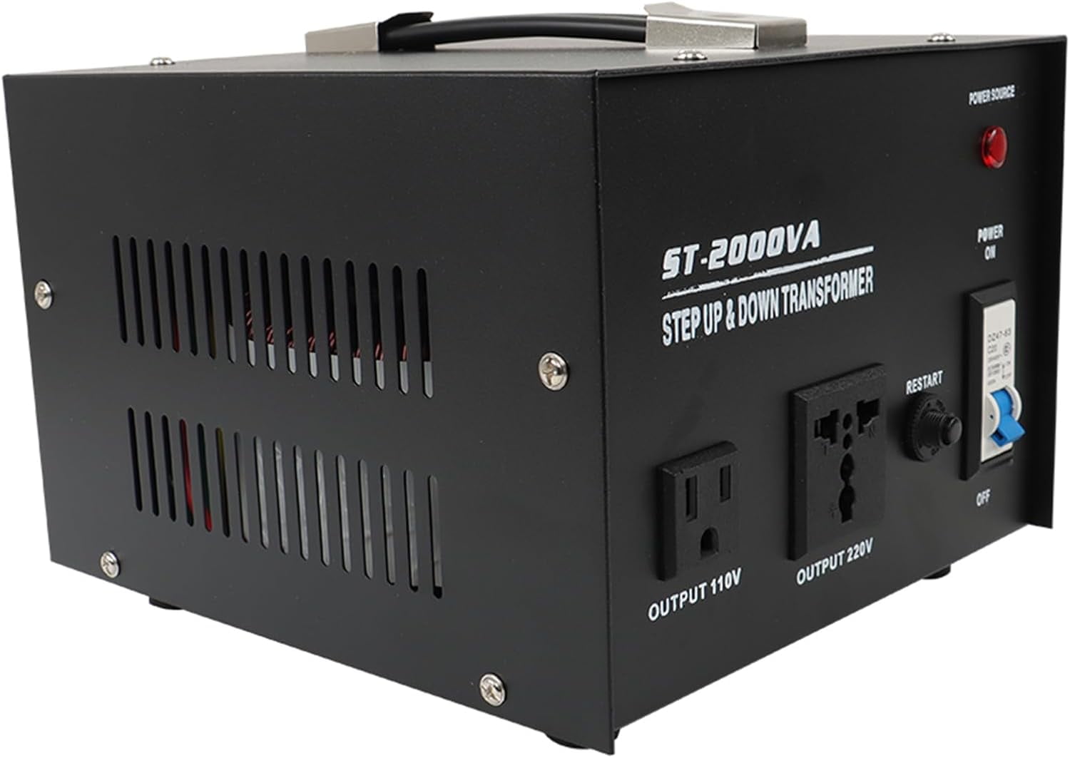 findmall 2000W Transformer Step Up/Down Convert 110 Volt to 220 Volt or ...