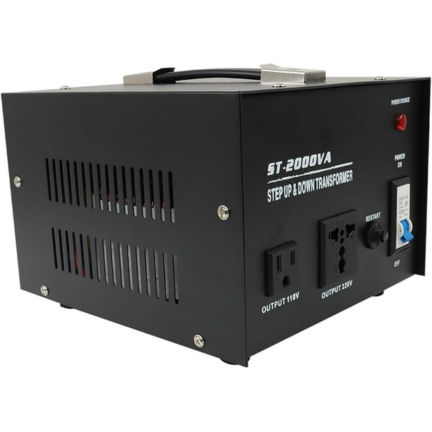 findmall 2000W Transformer Step Up/Down Convert 110 Volt to 220 Volt or Convert 220 Volt to 110 ...