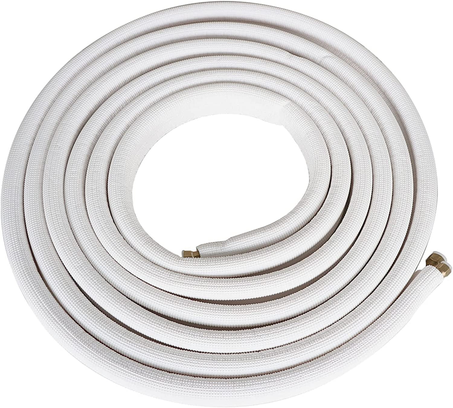 findmall 25FT Air Conditioning Copper Tubing Pipe Extension 1/4 and 3/8 ...