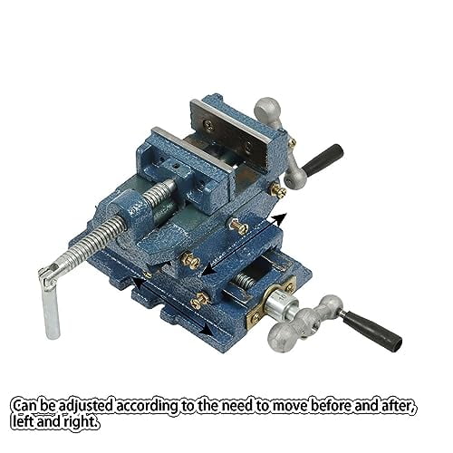 findmall 3 Inch Cross Slide Drill Press Heavy Duty Benchtop Cross Slide ...