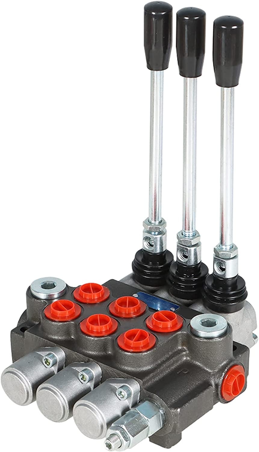findmall 3 Spool P40 Hydraulic Directional Control Valve, Manual ...