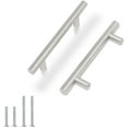 Findmall 30pk Stainless Steel Handles, Nickel Cabinet Pulls, 5in Length ...