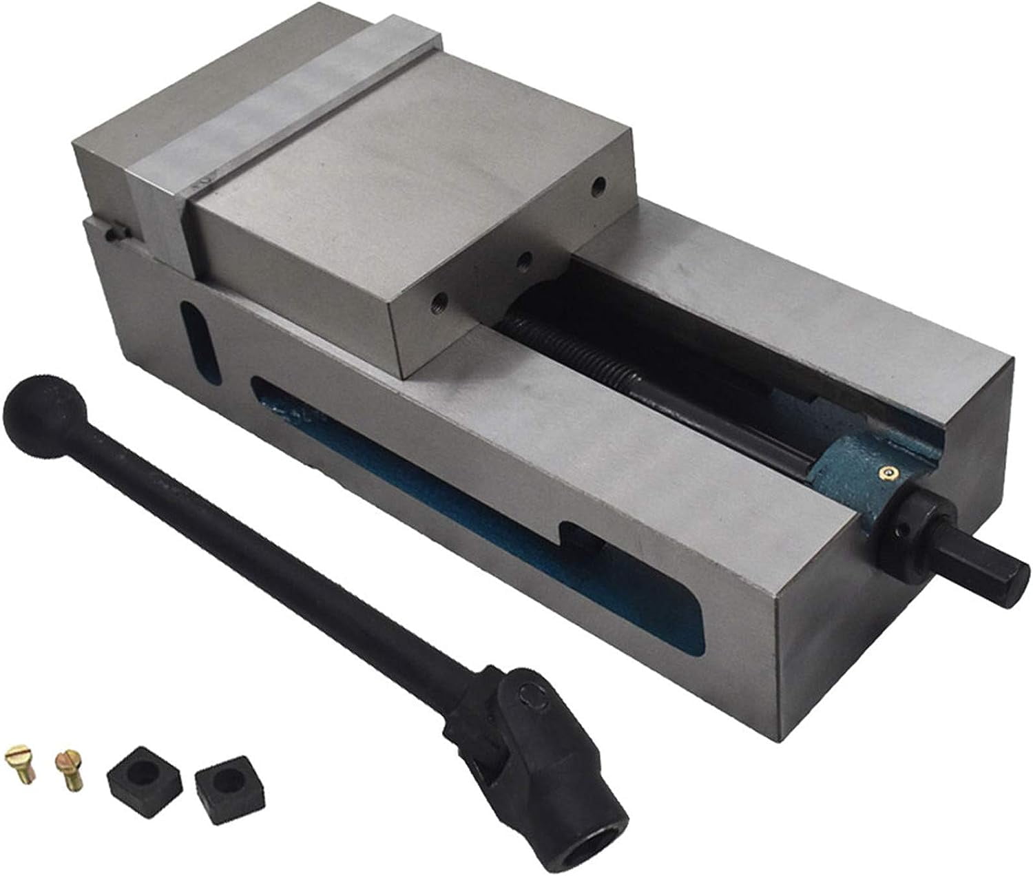 findmall 4 Inch CNC Vise Clamp Vice Precision Milling Vise 4 Inch Jaw ...