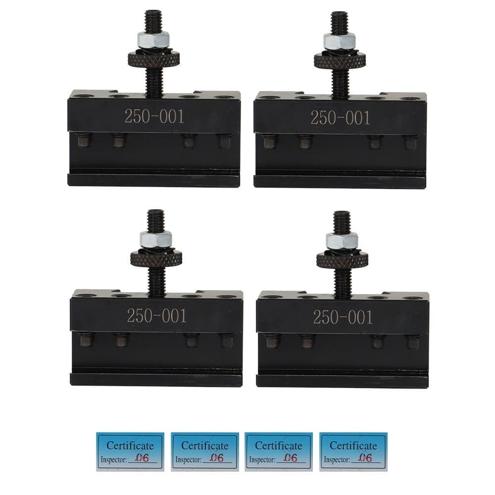 findmall 4Piece OXA #1 250-001 Quick Change Turning Facing Tool Post ...