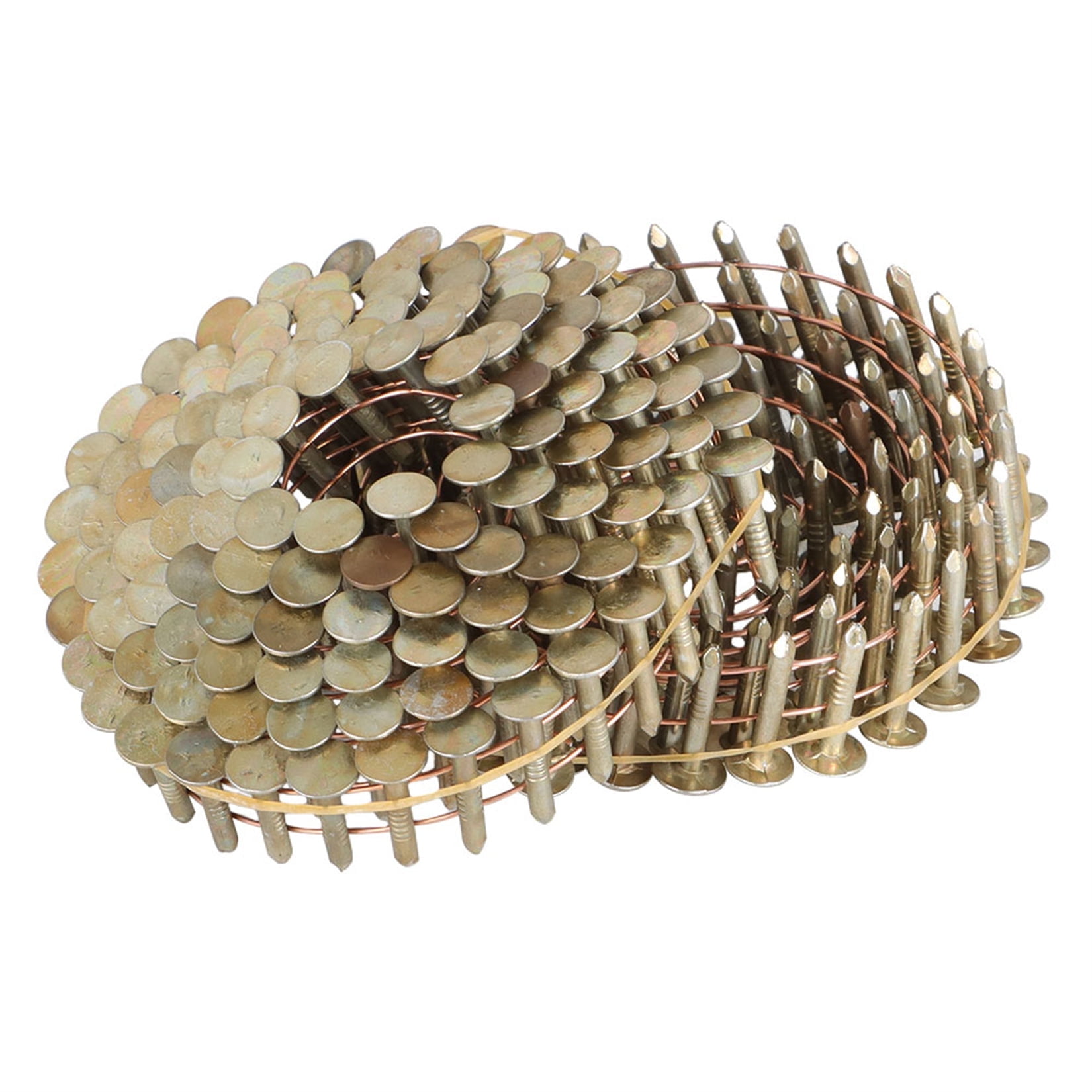 findmall 7200 Count Coil Roofing Nails 7/8-Inch x .120-Inch 15-Degree ...