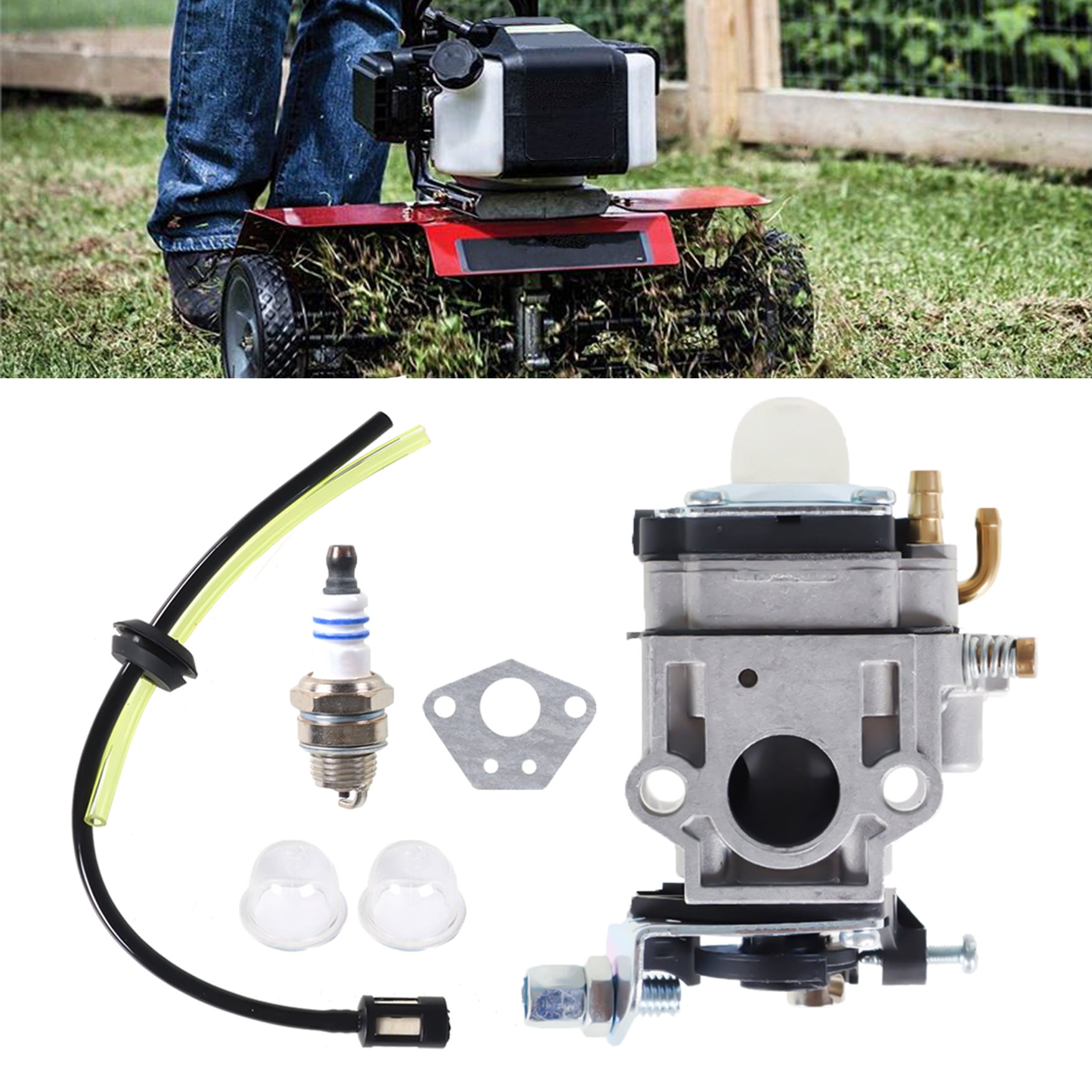 findmall Carburetor with Repair Kit Replacement for Powermate PCV43 Gas ...