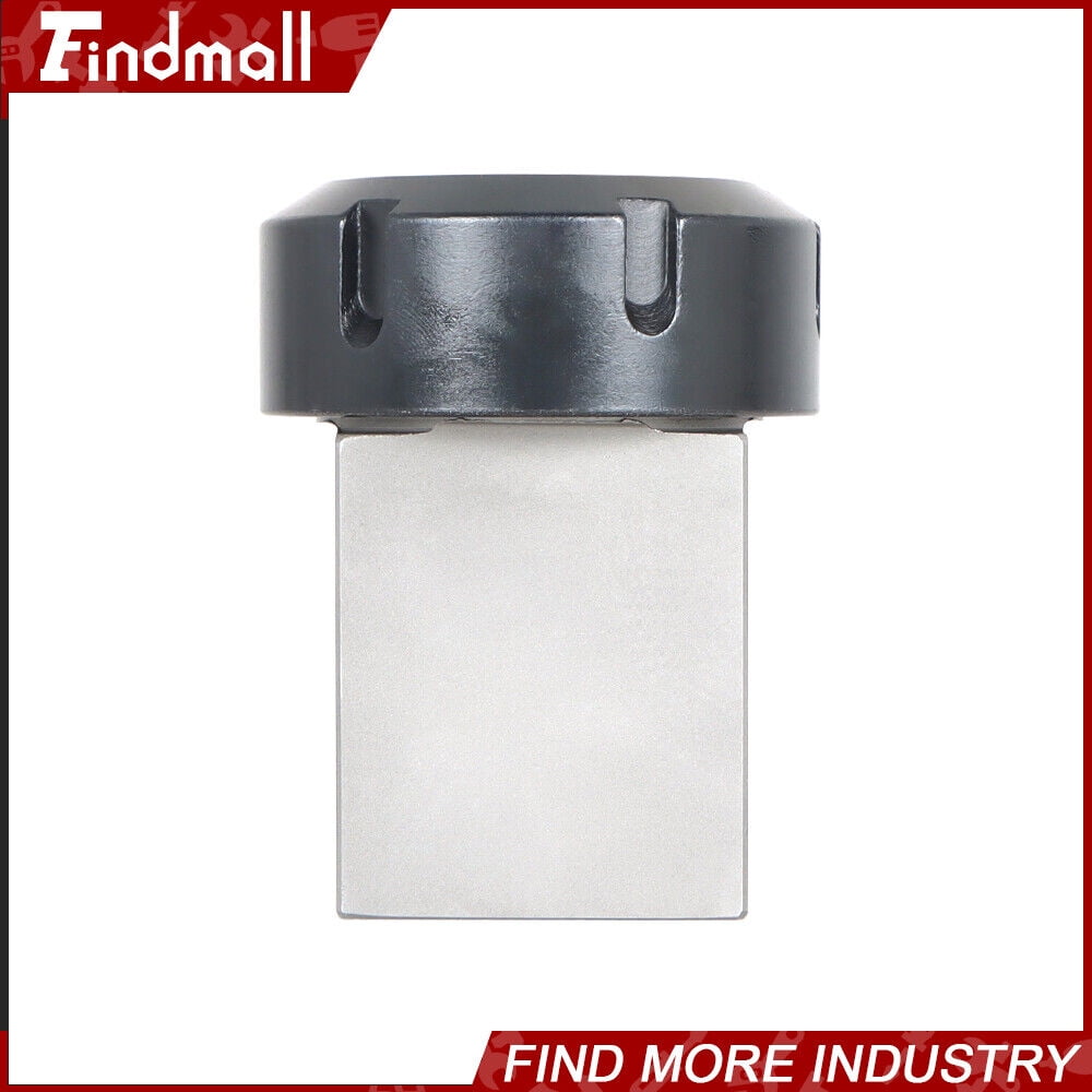 findmall ER-40 Square Collet Block Chuck Holder for CNC Lathe Engraving ...