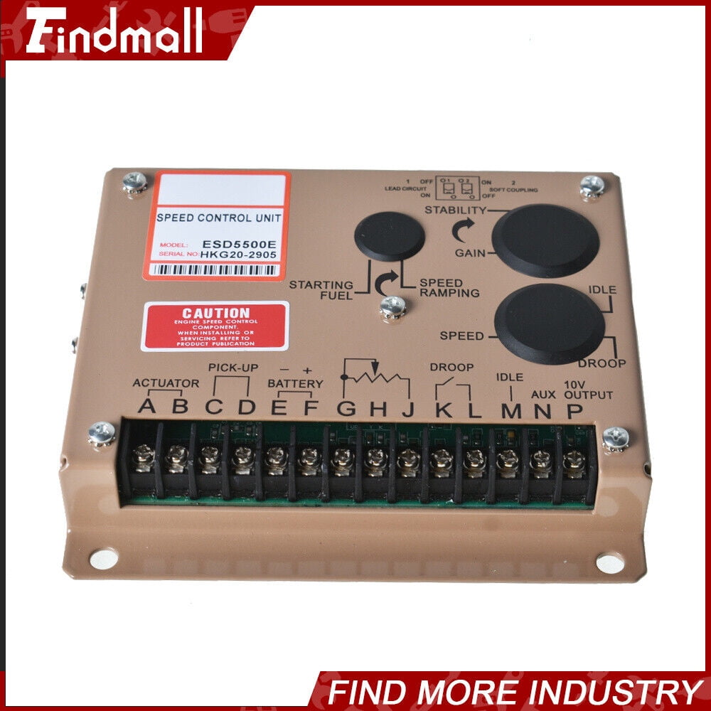 findmall Electronic Engine Speed Controller Governor Generator Genset Parts ESD5500E New ...