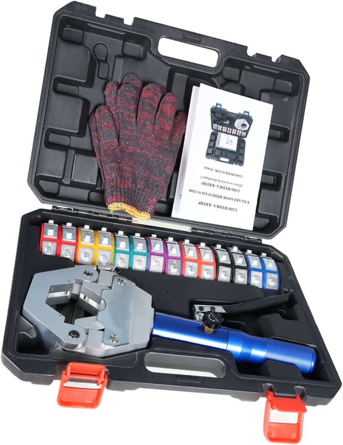 findmall Hydraulic A/C Hose Crimper Hydra-Krimp Crimping Tool Handheld ...