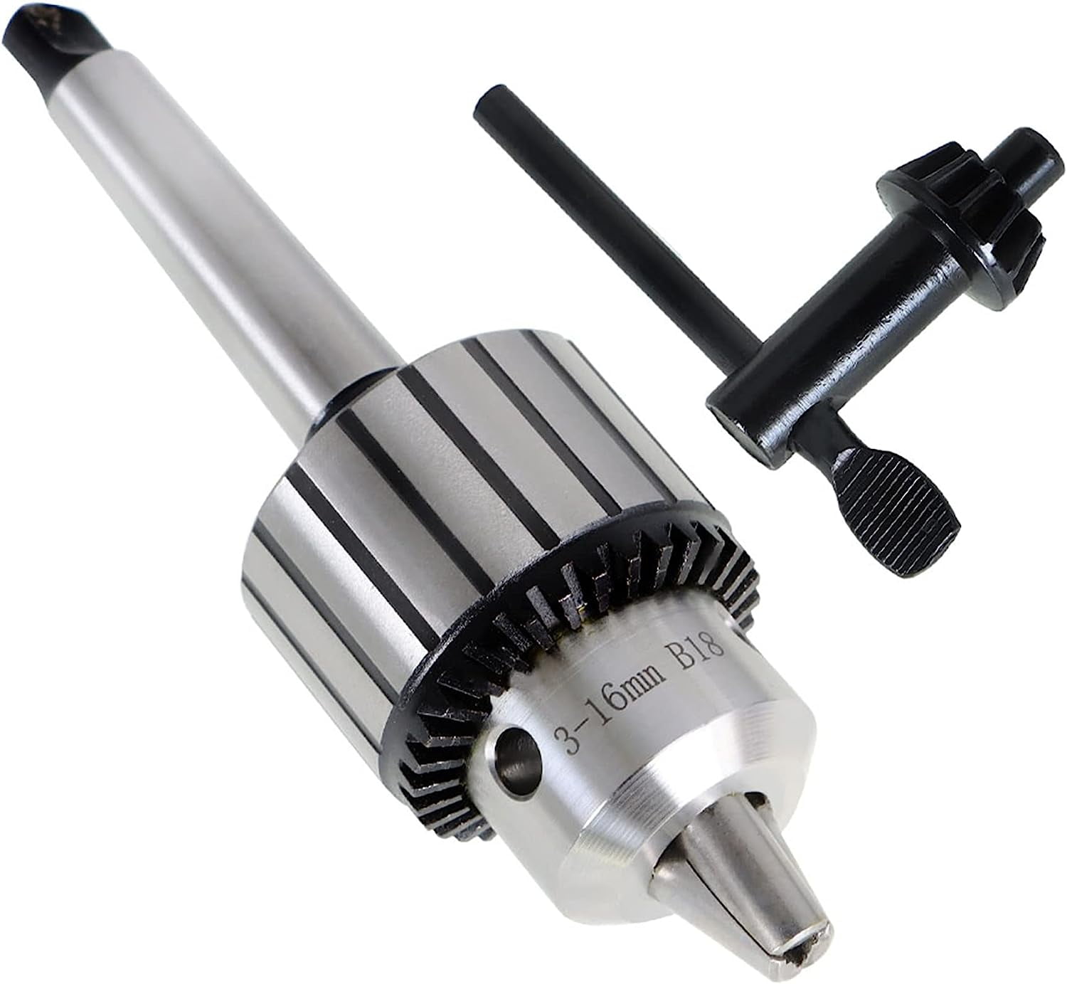 findmall MT2-B18 Super Heavy Duty Drill Chuck, 1/32" -1/2" Triple Grip ...