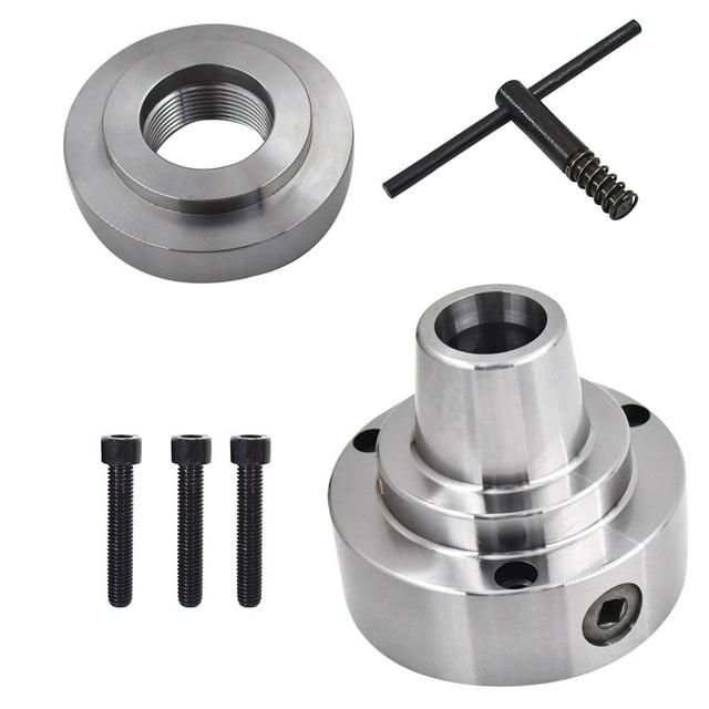 findmall NEW 5C Collet Lathe Chuck Closer With Semi-finished Adp.2-1/4 ...