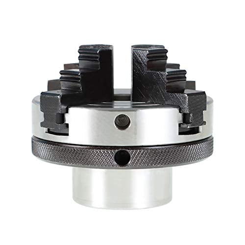 findmall Wood Lathe Chuck, 3-Inch 4 Jaw Chuck with 1-Inch by 8 TPI ...