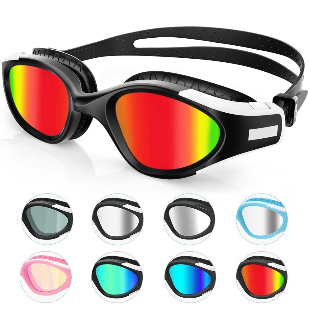 findway Swim Goggles, Polarized Swimming Goggles for Men Women Adult ...