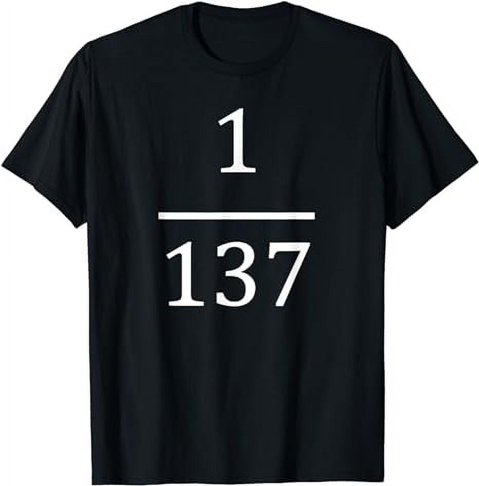 fine structure constant, made only for physicists, physics T-Shirt ...