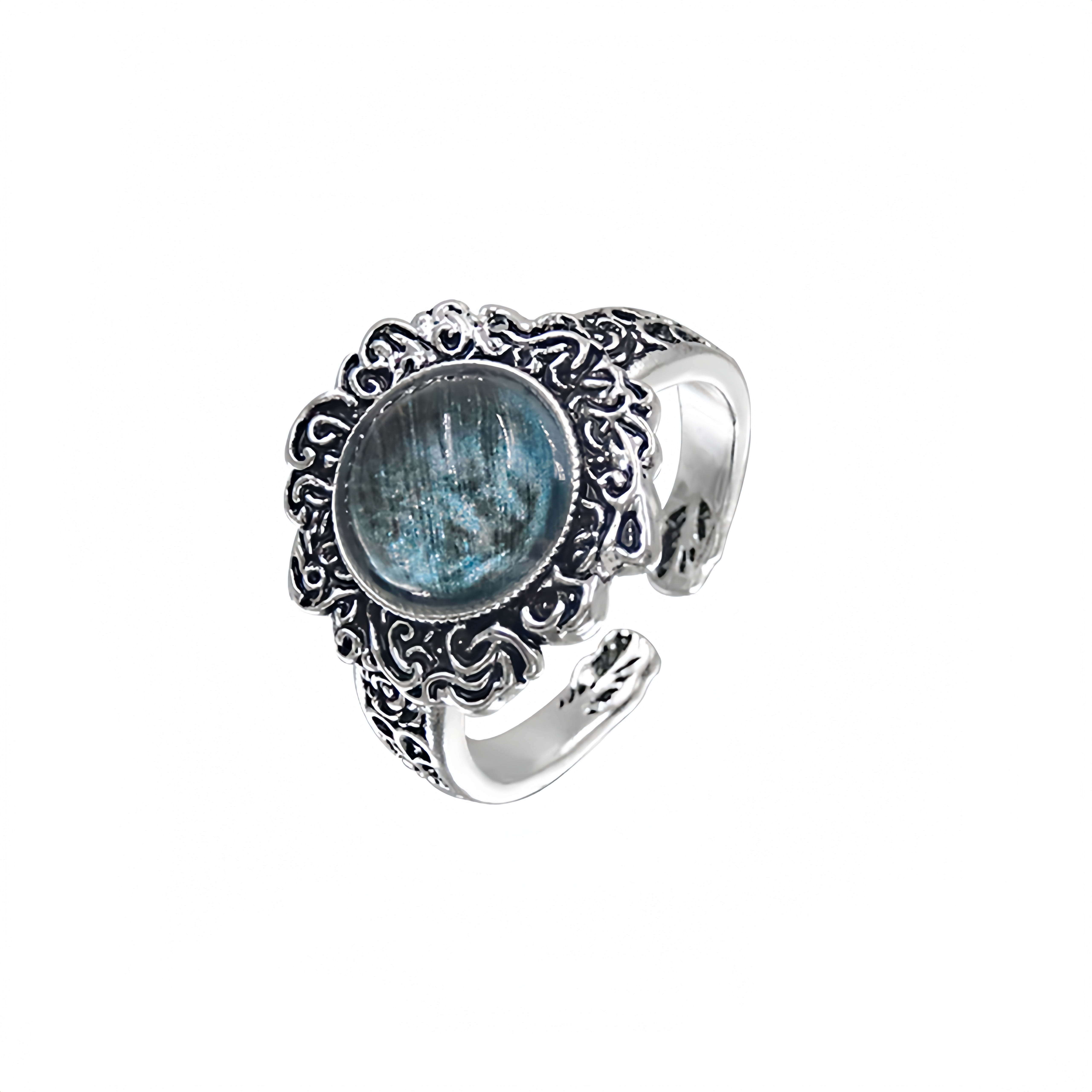 iirukaa Game ER Ranni Dark Moon Ring Finger Ring Cosplay Ornament Game ...
