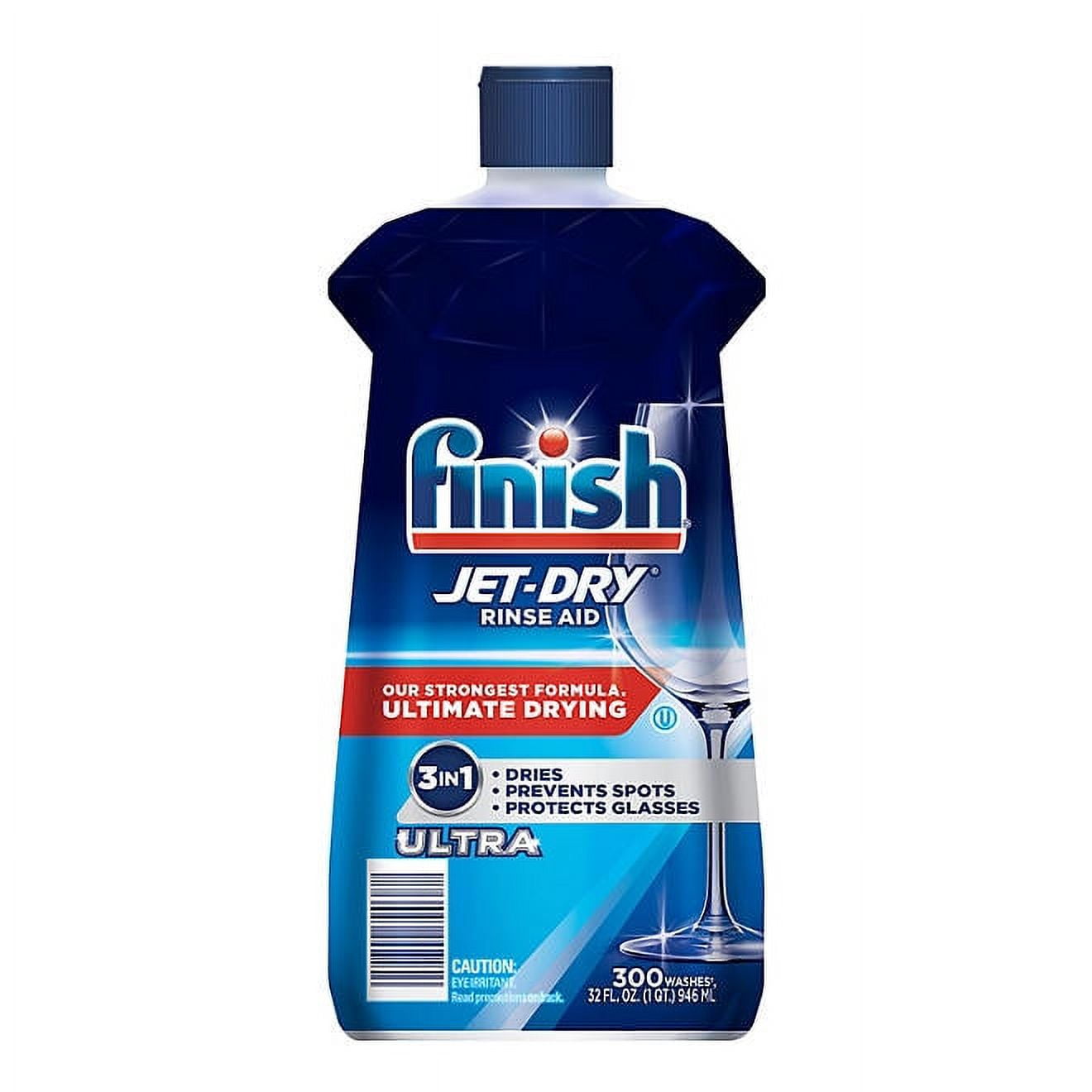 finish jet dry ultra rinse aid dishwasher rinse agent drying agent 32 ...