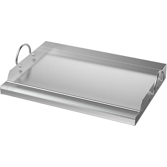 only fire Universal Stainless Steel Cooking Griddle, Flat Top Plate ...