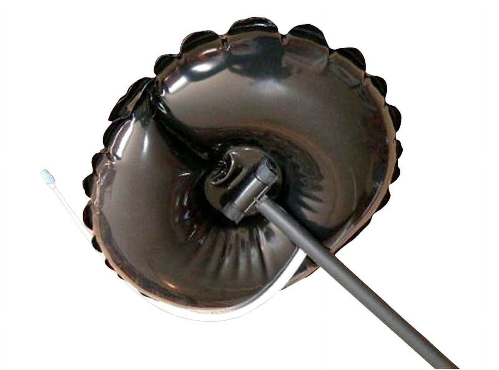 fireplace chimney draftstopper plug (round) - fits most metal, zero ...