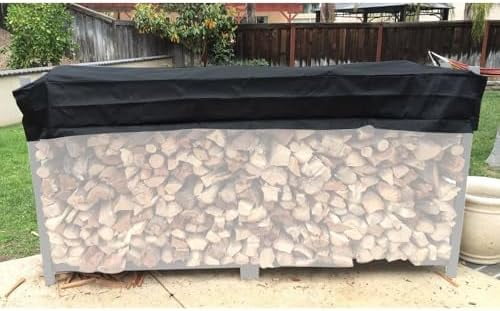 firewood rack top cover waterproof replacement for 6 foot woodhaven ...
