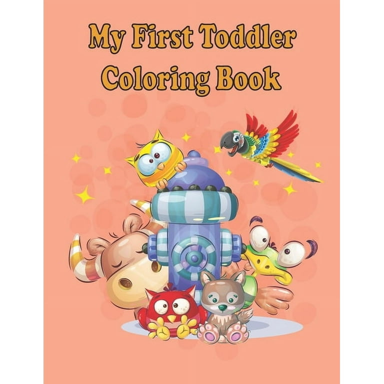 coloring book 3 year old