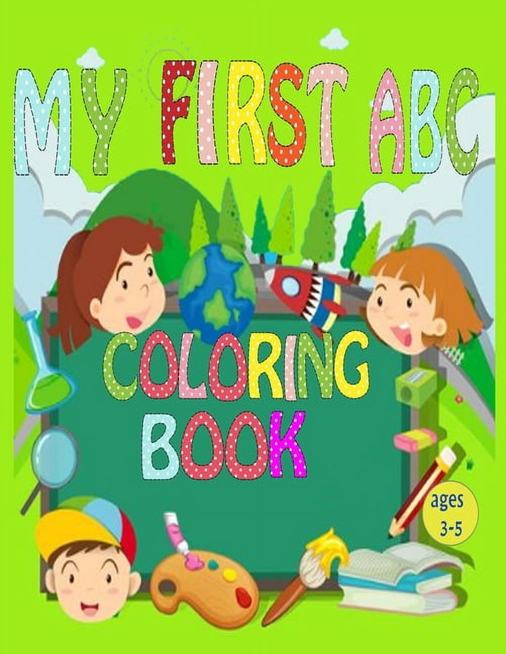 my first abc coloring book : Fun Coloring Books for Toddlers & Kids ...