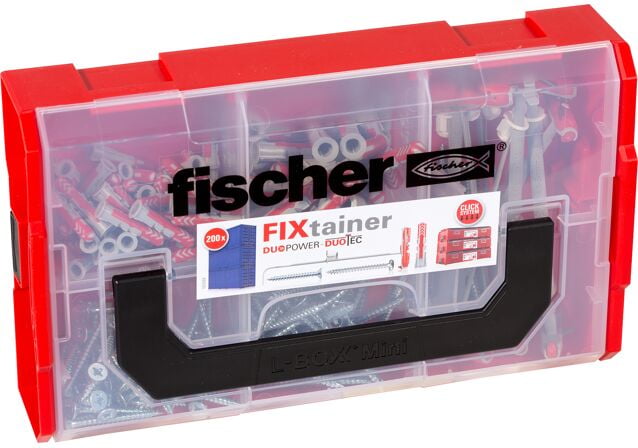 fischer FixTainer DuoPower/DuoTec + Screws (200pcs) Power and Smart Box ...