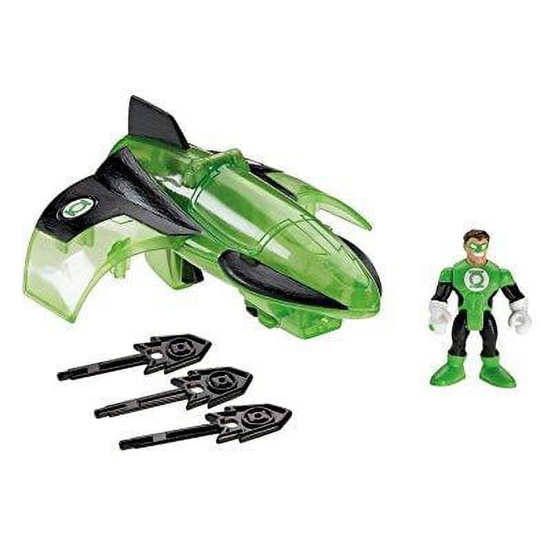 fisher-price imaginext dc super friends, green lantern jet - Walmart.com